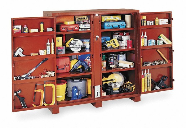 Jobox Deep 2-door Utility Cabinet With Door Shelves 1-698990 for sale ...