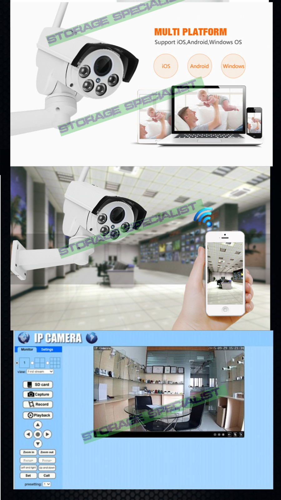 Home Security Camera 4G Wireless Construction Farm Holiday House 3G DIY ...