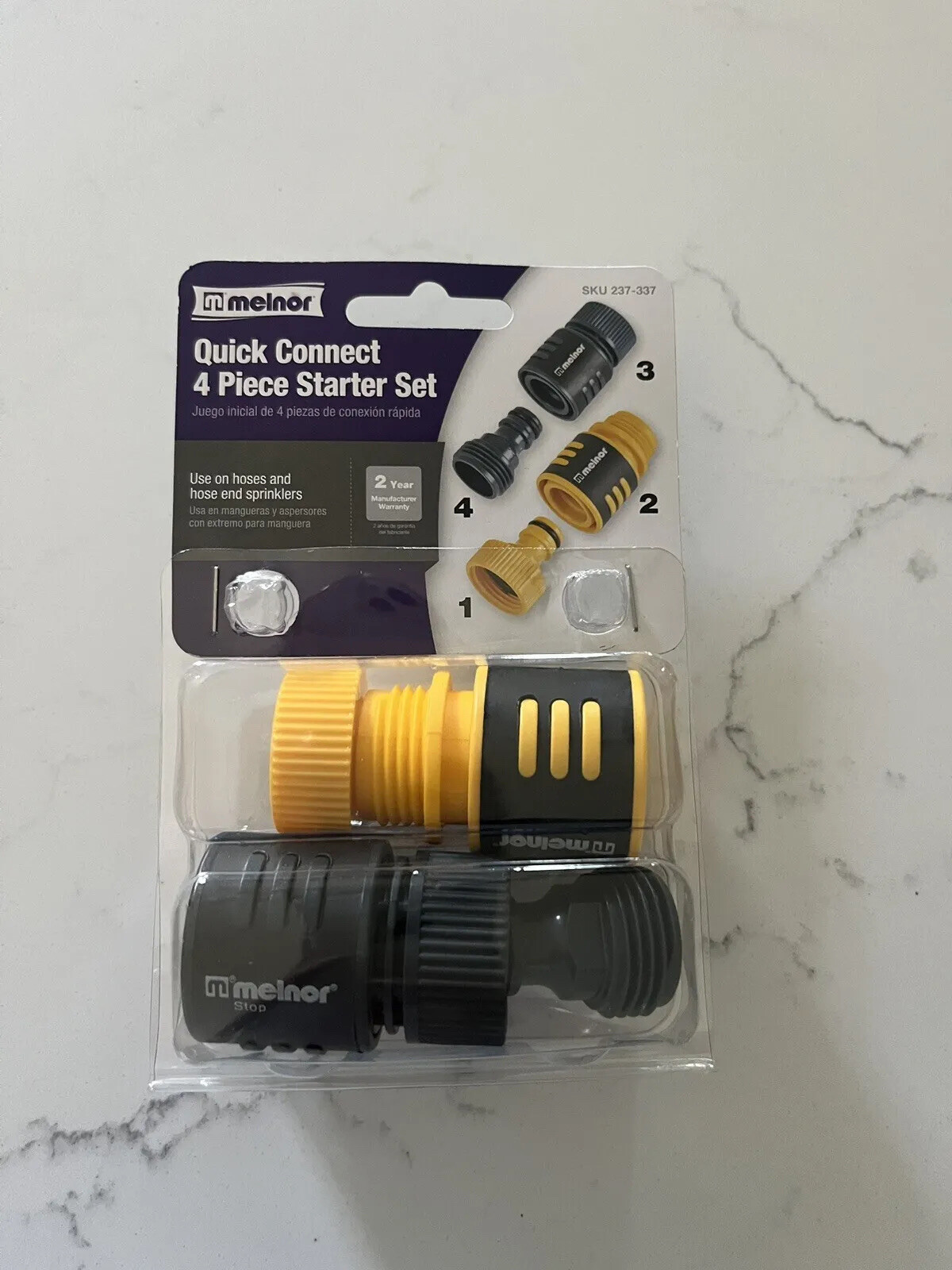 Melnor Quick Connect 4 Piece Starter Set Hose and Sprinklers for sale ...