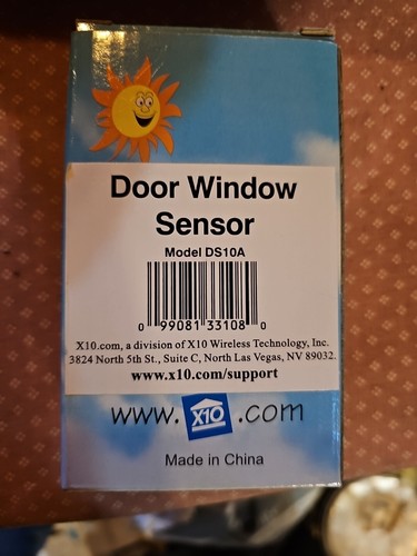 X10 Door Window Sensor White Model DS10A Powerhouse X-10 security | eBay