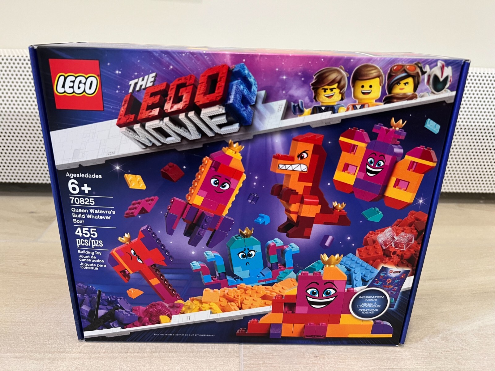 LEGO The LEGO Movie 2 Queen Watevra’s Build Whatever Box (70825) NEW ...