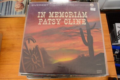 PATSY CLINE "IN MEMORIAM" LP 12" VINYL VG+ CLEAN EVEREST FOLK [41] | eBay