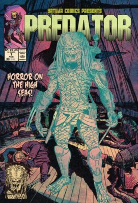 Predator Comic Book Cover Prey Alien Movie Poster Giclee Print Art ...