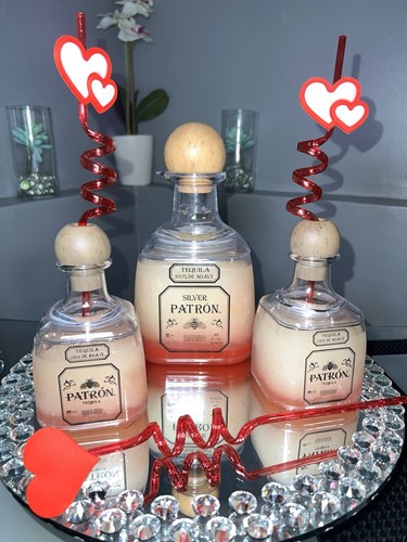 Patron Replica plastic cocktail Reusable cups W/lids 11 OZ (375 ML) | eBay