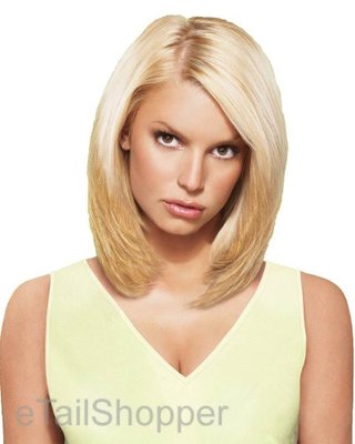 HairDo JESSICA SIMPSON Salon Clip-In Hair Extension 10" Straight ...