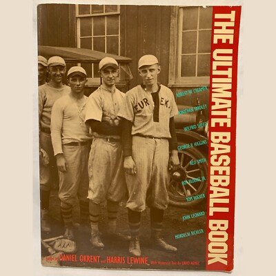 The Ultimate Baseball Book By Daniel Okrent, Harris Lewine and David ...