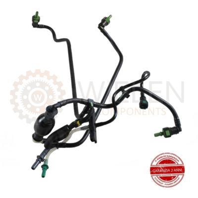 KIT TUBI CONDOTTO CARBURANTE GASOLIO SENSORE POMPA CITROEN C2 C3 1.4 ...