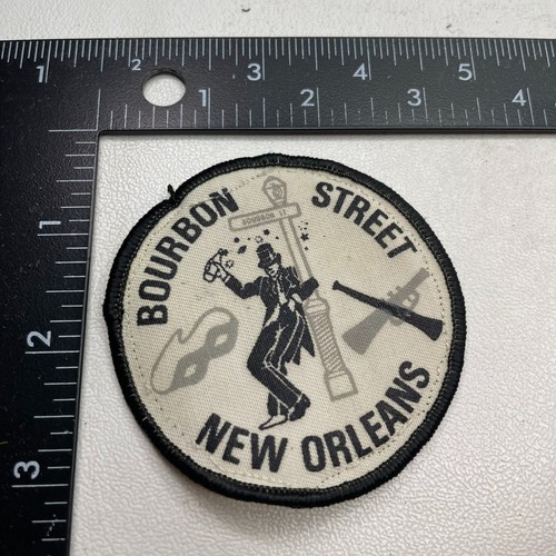 VTG DRUNK WINO ON BOURBON STREET FRENCH QUARTER NEW ORLEANS Louisiana Patch 27MV | eBay