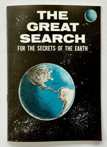1957 Great Search For Secrets Of Earth Vintage Booklet Science ...