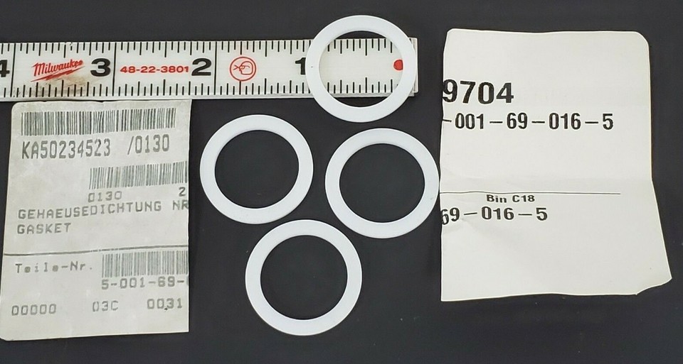 LOT OF 4 NEW KRONES 5-001-69-016-5 GASKETS 5001690165 | eBay