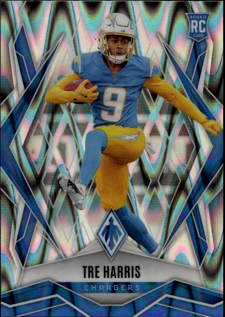 2025 Panini Phoenix - Rookies Tre Harris #160 Silver Seismic (RC) for ...