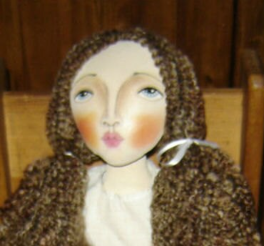 Cloth Doll PATTERN, Folk Art Doll Pattern, Primitive Art Doll | eBay