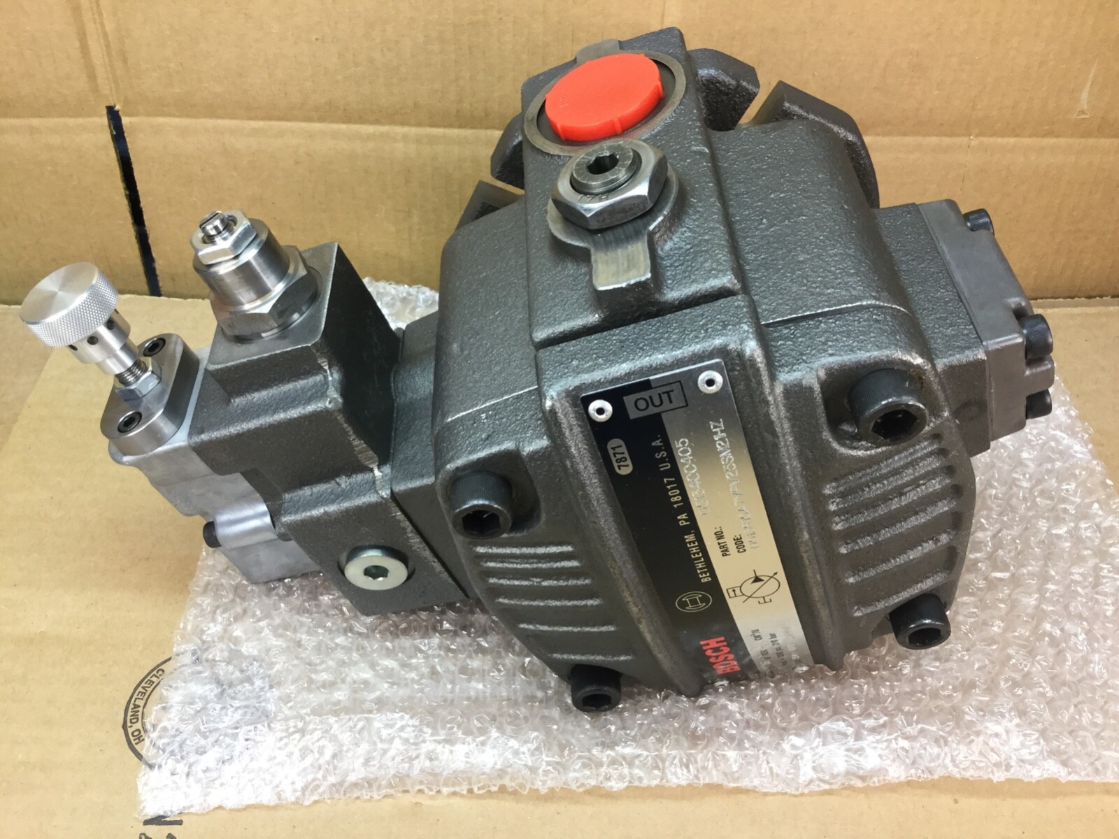 BOSCH 0513400405 VPV VARIABLE VOLUME VANE PUMP 1450 RPM 3000 PSI PMAX ...