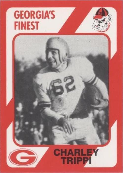 1989 Collegiate Collection Georgia Bulldogs - Charley Trippi #156 for ...