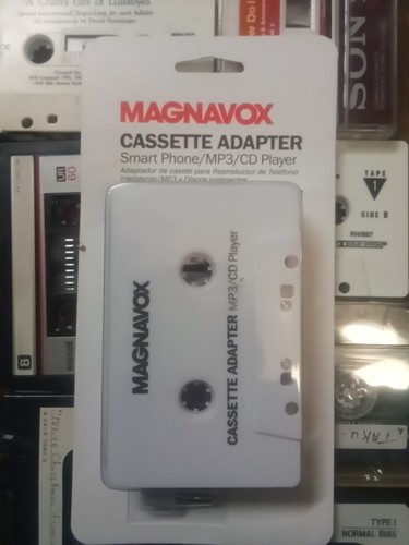 Magnavox Cassette Adapter - Smart Phone/MP3/CD Player to 3.5mm Adapter ...