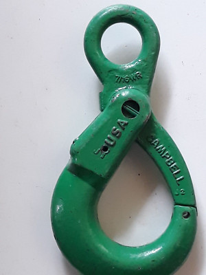 campbell 5648495 9/32" Cam-Alloy® Eye Self Locking Hook Grade 100 ...