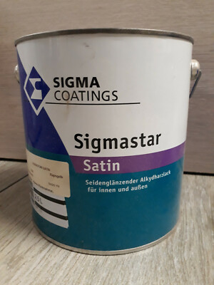 11,96€/L Sigma Sigmastar Satin Buntlack 2,5 L Zitronengelb-Metall-Holz (A1154) | eBay.de