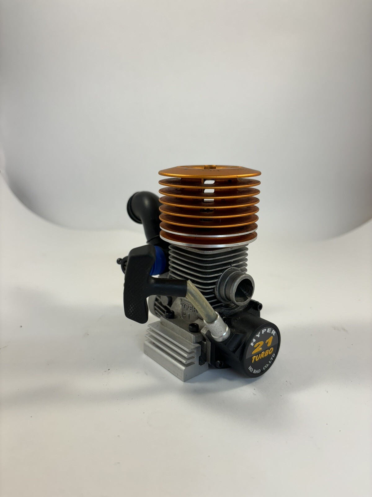 Hyper 21 Turbo HO BAO Nitro RC Engine W/ Carburetor, Pull Start, Engine ...