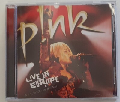 Pink - Live In Europe From the 2004 Try This Tour DVD 828768485699 ...