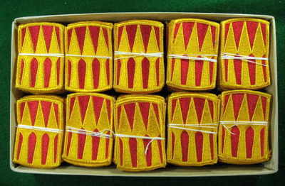 U.S. VIETNAM 1968 3RD SUPPORT BRIGADE FULL BOX OF 200 MILITARY PATCHES ...