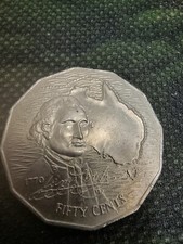 1970 Australian 50 Cent Coin - Captain Cook for sale online | eBay ...