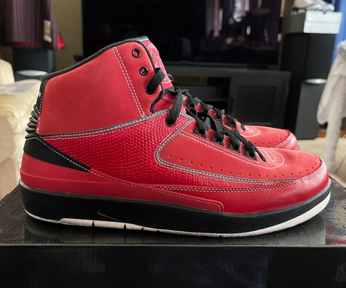 NIKE AIR JORDAN 2 II RETRO BULLS QF CANDY PACK RED 395709-601 SZ 11 | eBay