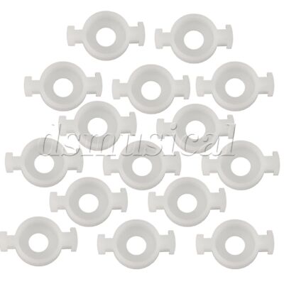 15 PCS Trumpet Slot Valve Guides for B Flat Cornet Repair Tool White | eBay