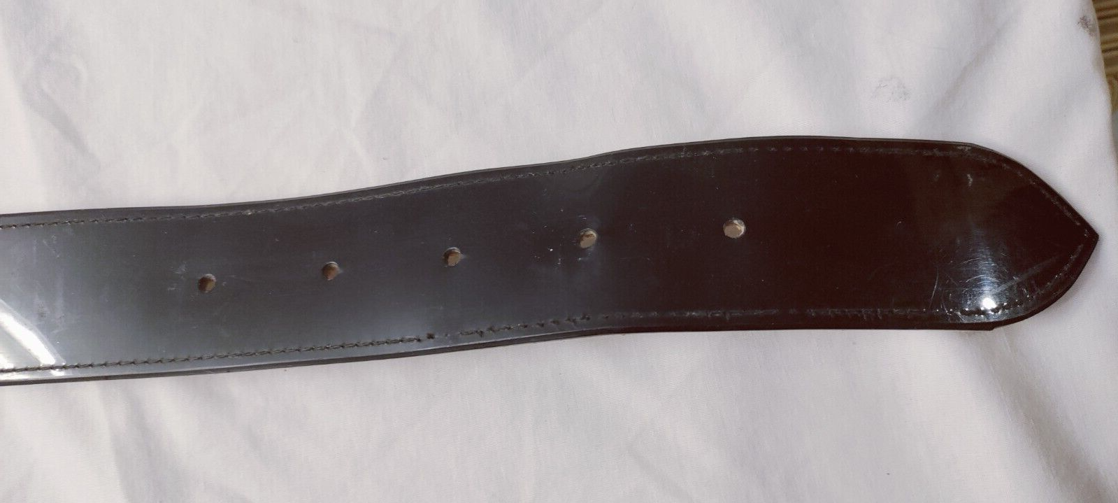 Vintage Police/Highway/Military Leather Flap Holster Cross Body ...