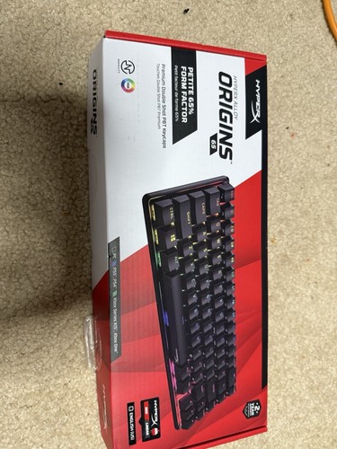 New Hyper X Alloy Gaming Keyboard Origins 65 BRAND NEW WITH CUSTOM KEYS | eBay