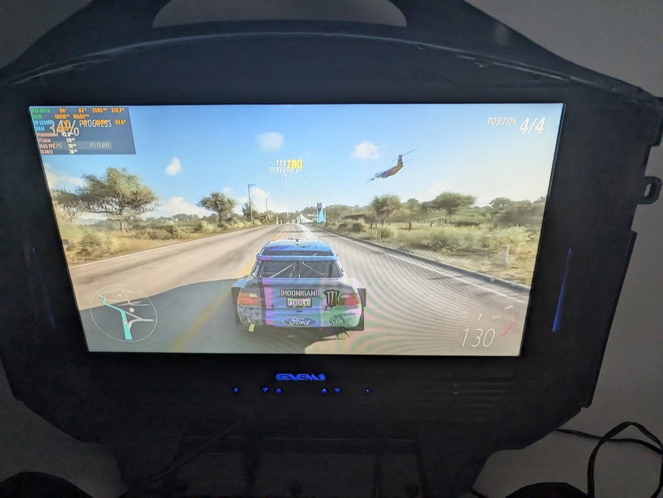 GAEMS Vanguard G190 Portable Gaming Monitor For Xbox One / PS4,PS3 Blue ...