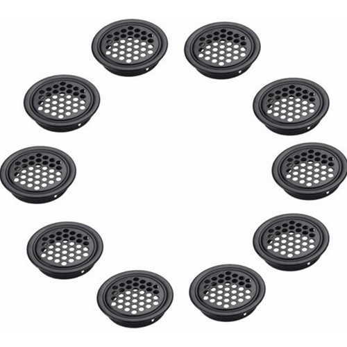 Contemporary Design! Round Air Vent Louver Hole Soffit Mesh Vents 10 ...