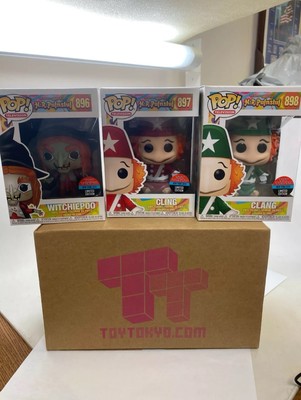 Funko Pop! TV: H.R. Pufnstuf- 896 Witchiepoo, 897 Cling, 898 Clang NYCC ...