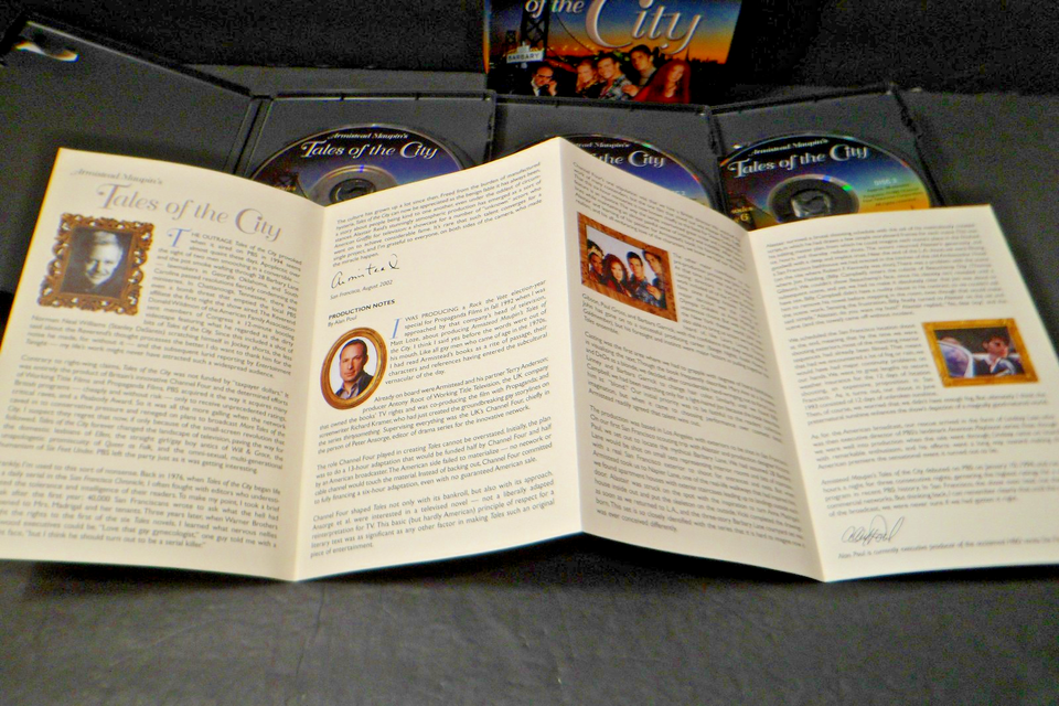 Tales of the City ~ Complete 6 Episode Set (3-DVDs Unedited Armistead ...