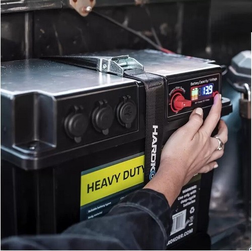 HARDKORR Heavy Duty Battery Box HKPBATTBOXB HARD KORR | Black | eBay