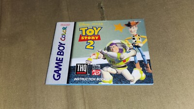 Toy Story 2 - Authentic - Nintendo Game Boy Color - GBC - Manual Only ...