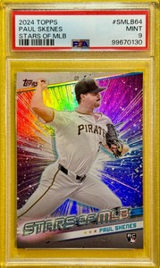 Paul Skenes 2024 Topps Update #SMLB-64 Stars of MLB Price Guide ...