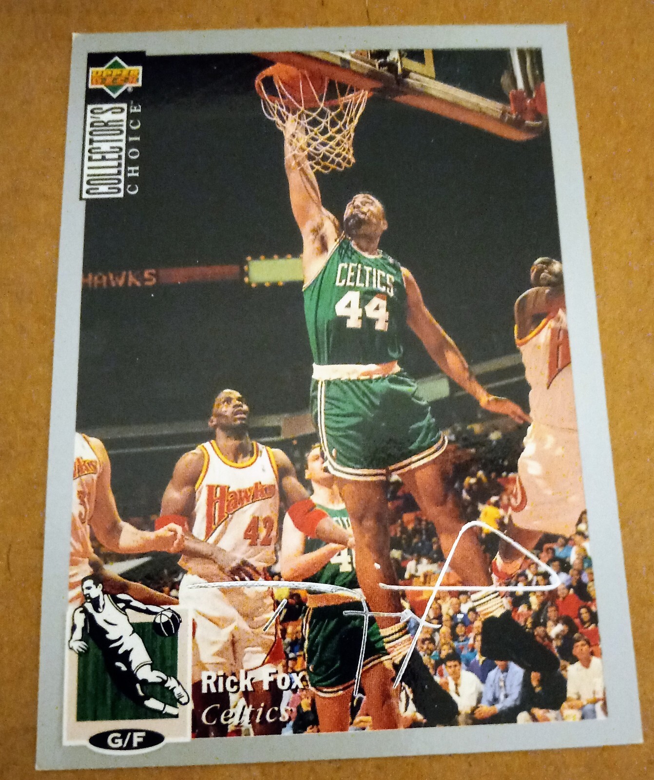 1994-95 Upper Deck Collector's Choice Silver Signature RICK FOX #244 ...