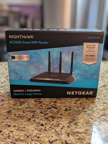 NETGEAR Nighthawk R7400 Dual-Band AC2600 Wi-Fi 5 Router - R7400-100NAS ...