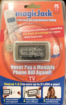 New Magic Jack A921 USB Phone Jack 430-0302 Sealed | eBay