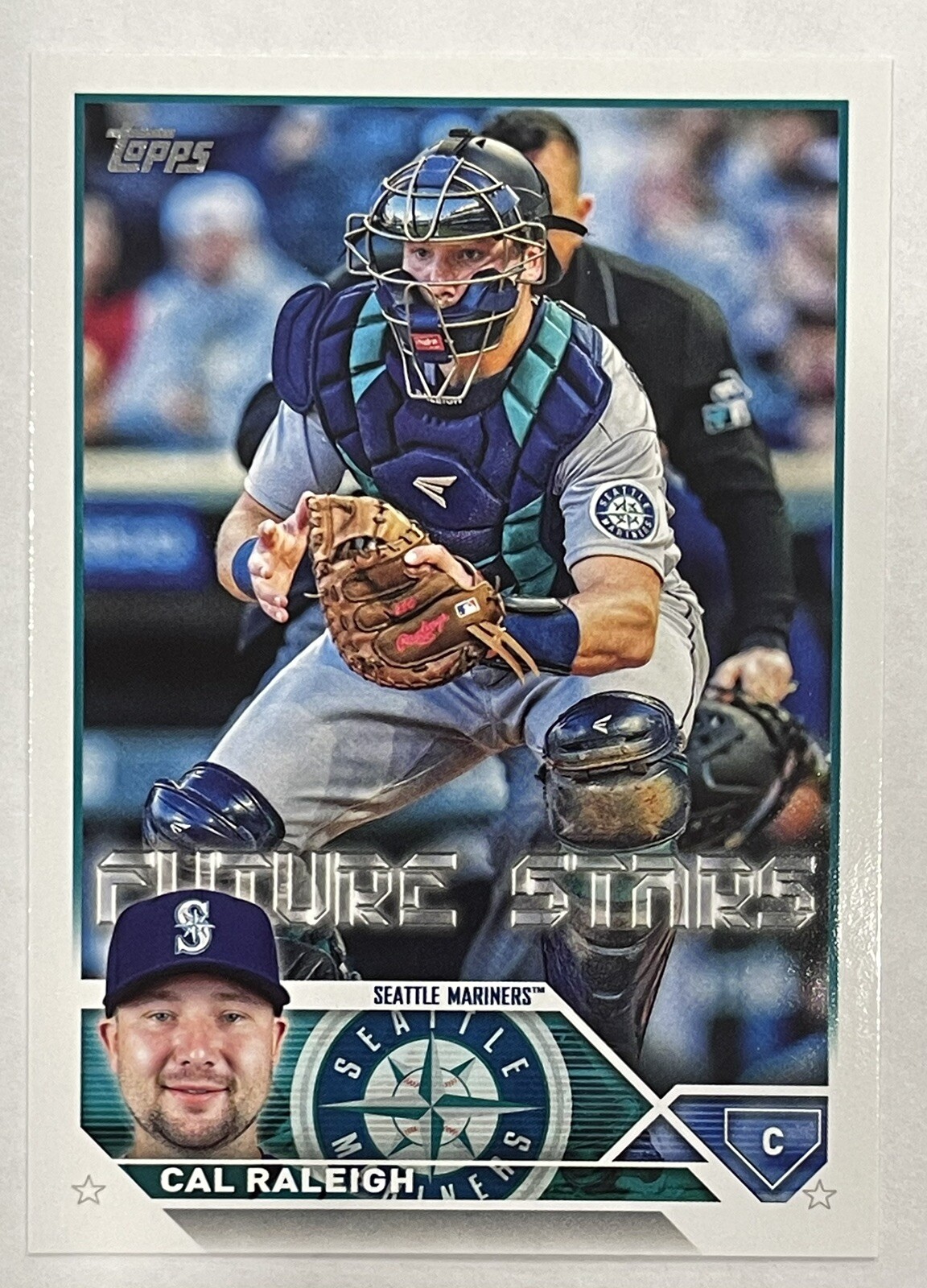 2023 Series 1 Cal Raleigh Future Stars Seattle Mariners Card #160 ⚾️ | eBay