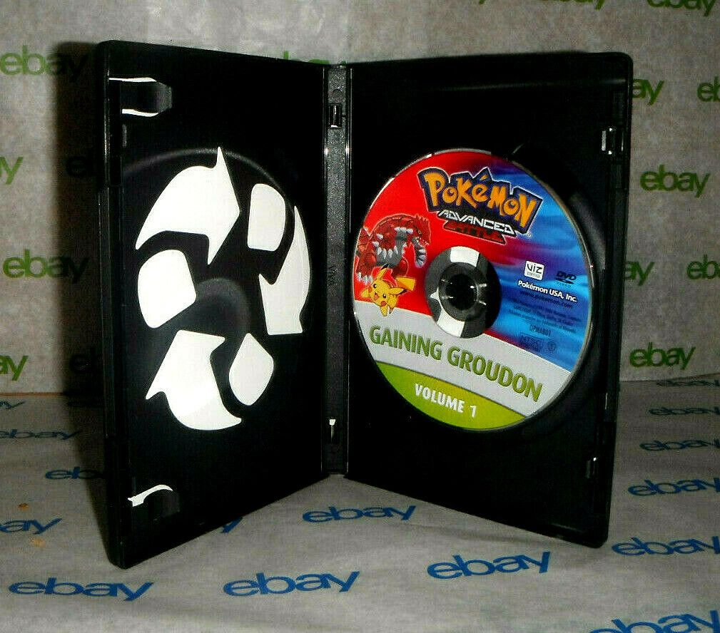 Pokemon Advanced Battle - Vol. 1: Gaining Groudon (DVD, 2006 ...