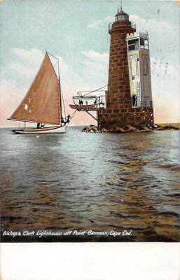 Bishop Clerk Lighthouse Point Gammon Cape Cod Massachusetts 1909 ...
