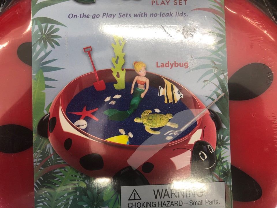Sandbox Critters Play Set Ladybug Vibrant Blue Fun For Little Ones ...