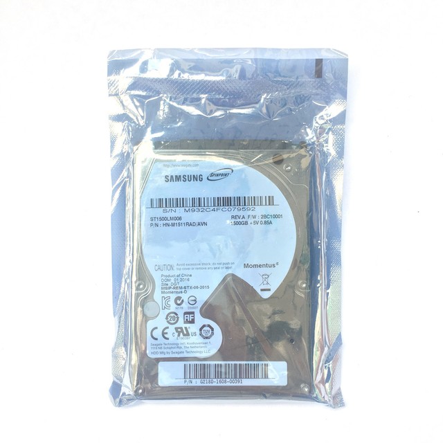 Samsung Momentus Spinpoint 1.5TB HDD Laptop Hard drive SATA 2.5 ...