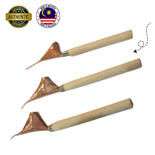 1 X Cooper Tjanting Canting Batik Painting Tools 3 pcs per set (Size S ...