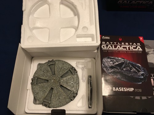 Eaglemoss Classic Battlestar Galactica 8 Ship Lot with display Stand ...