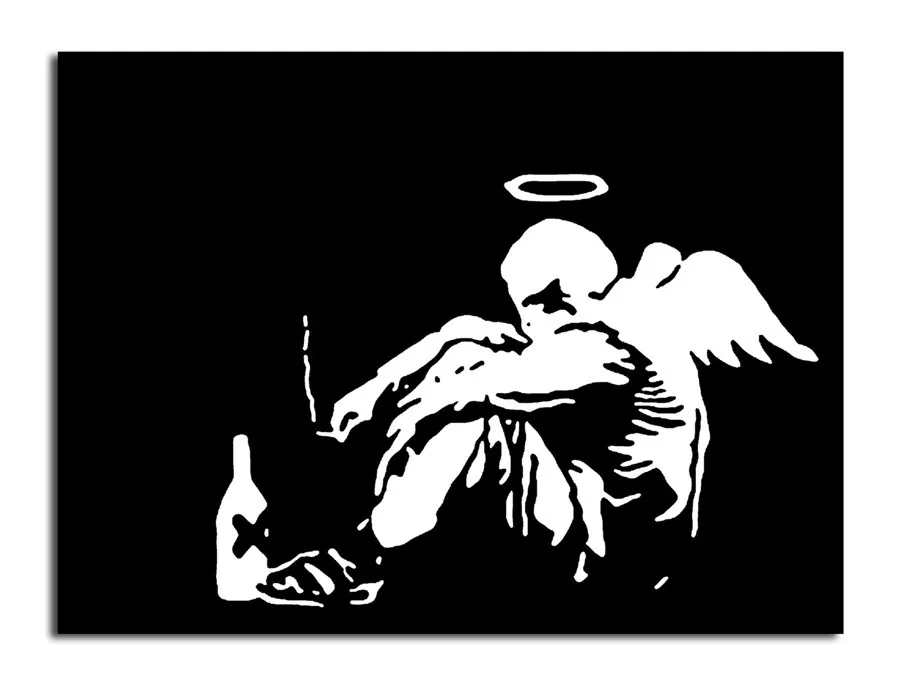 Fallen Angel Stencil