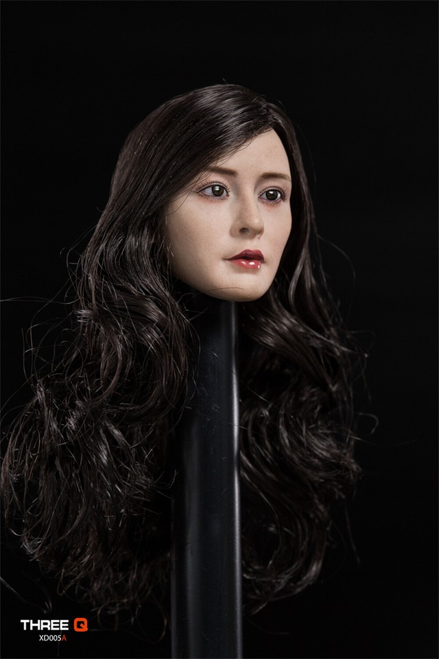 THREEQ 1/6 XD005A Yang Mi Chinese Actress Head Carving Model Toys | eBay