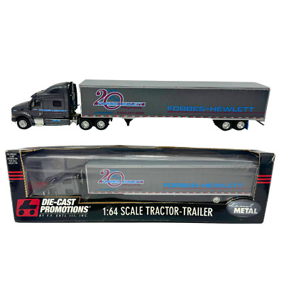 DCP Die-Cast Promotions Forbes-Hewlett Peterbilt Truck & Trailer 1:64 ...