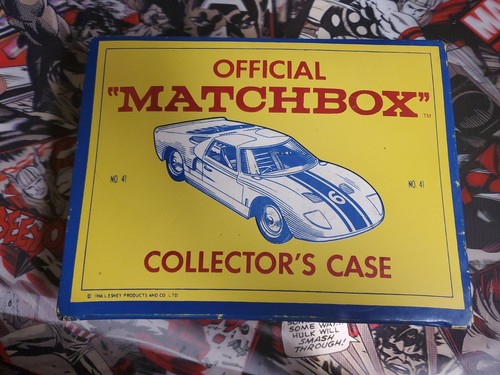 Vintage Matchbox Cars 1966 Official Collector's Case No 41-Fred Bronner ...